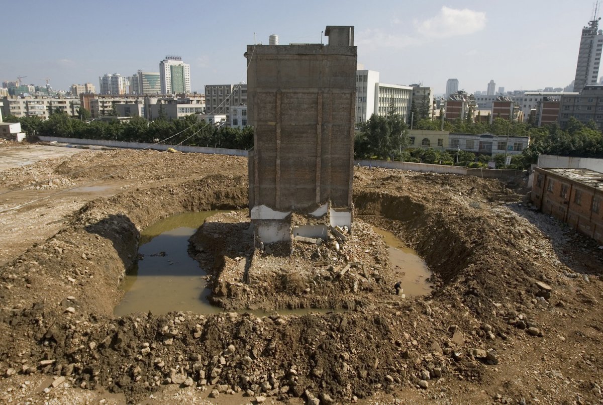  Nail Houses In China Construction Put To A Halt